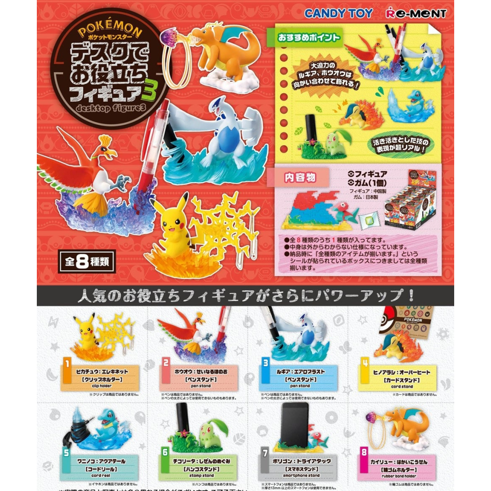 Authentic Pokemon figures re-ment Desktop 3