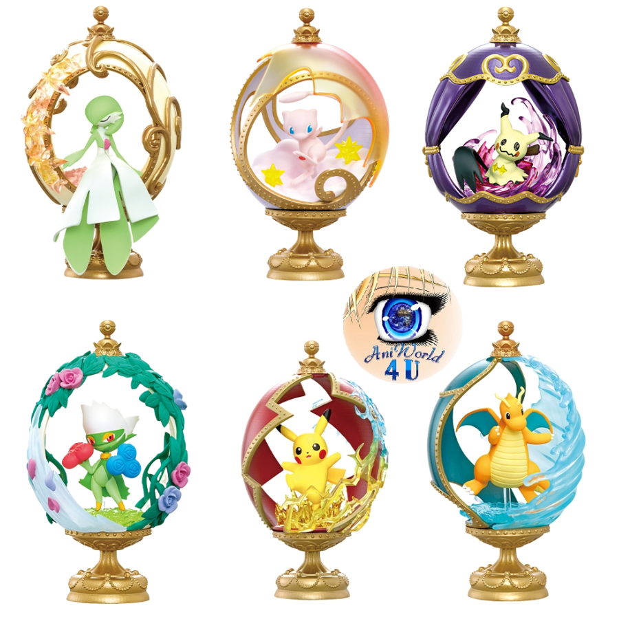 Pokemon re-ment Ovaltique Collection - Pokemon figures | Aniworld4u